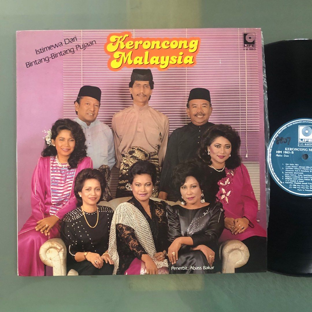 Lp - Keroncong Malaysia, Hobbies & Toys, Music & Media, Vinyls on Carousell