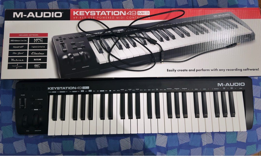 M Audio Keystation 49, Hobbies & Toys, Music & Media, Musical ...