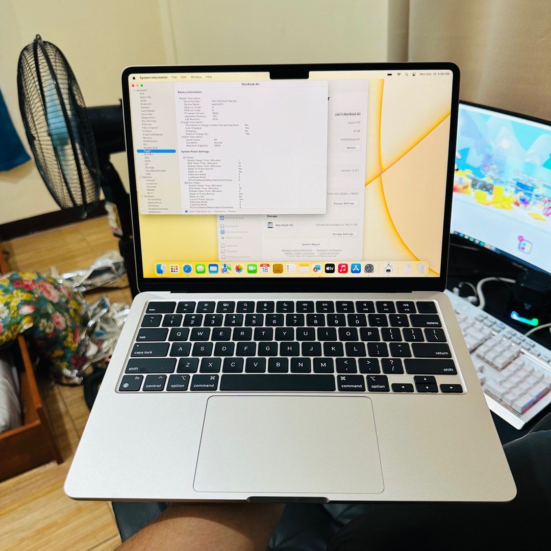 Macbook air m2 chip starlight, Computers & Tech, Laptops & Notebooks on ...