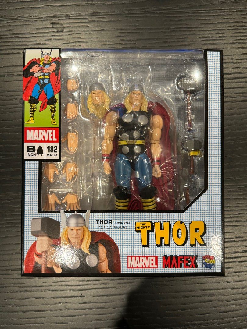 MAFEX The Mighty Thor (comic ver.), Hobbies & Toys, Toys & Games on ...