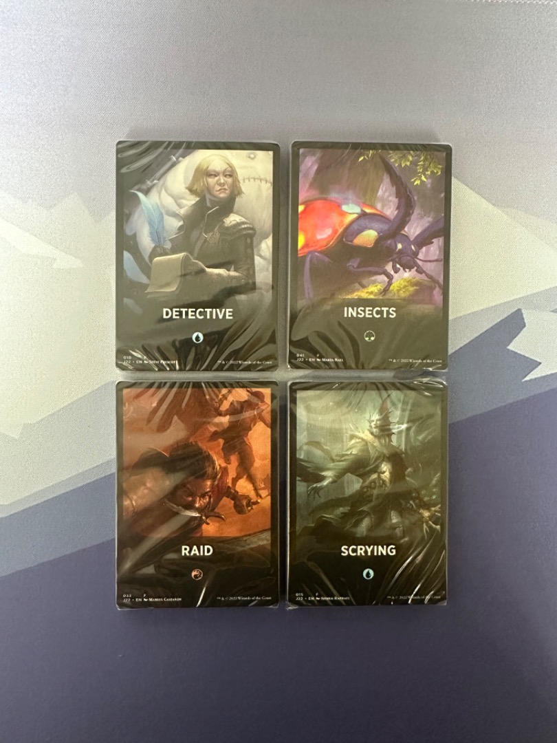 Magic the gathering MTG Jumpstart 2022 sealed packs (detective, insects ...