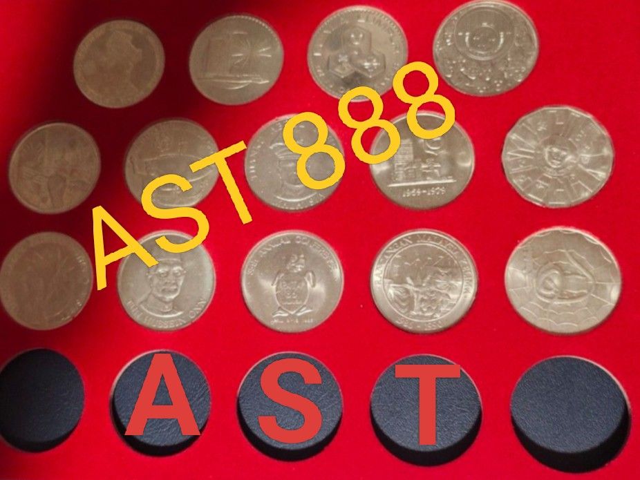 Malaysia RM1 Commemorative Coins Complete Set, Hobbies & Toys ...