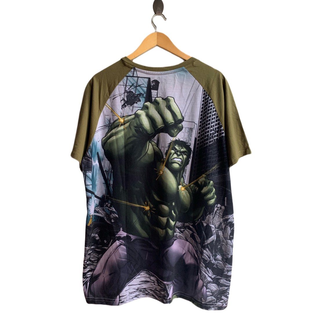 Marvel The Hulk Shirt, Men's Fashion, Tops & Sets, Tshirts & Polo ...