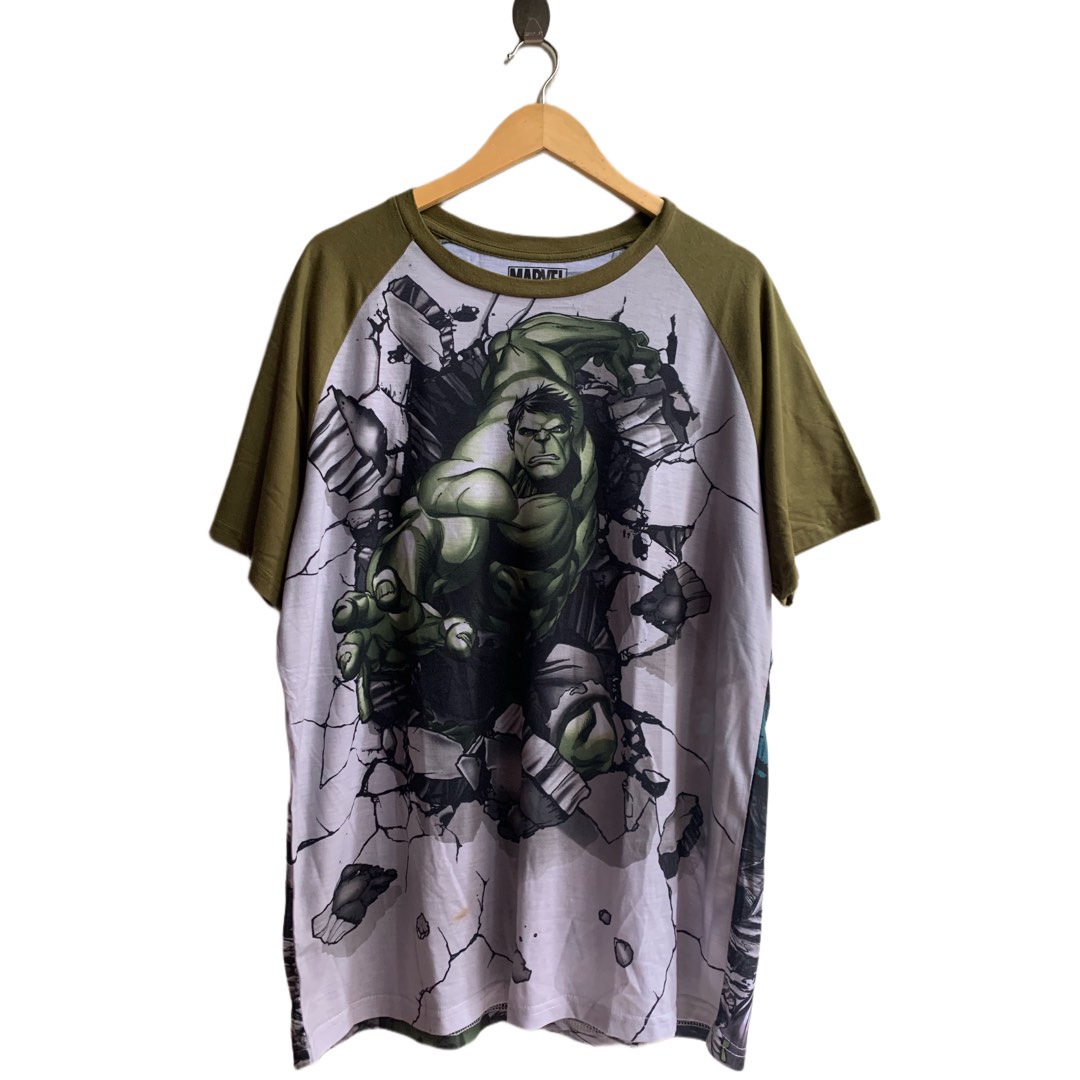 Marvel The Hulk Shirt, Men's Fashion, Tops & Sets, Tshirts & Polo ...