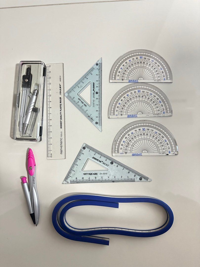 Mathematical Set, Hobbies & Toys, Stationery & Craft, Stationery ...