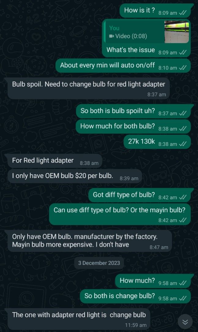 MAYIN ATOMIC 5FT Arowana Tanning Light, Sports Equipment, Fishing on ...