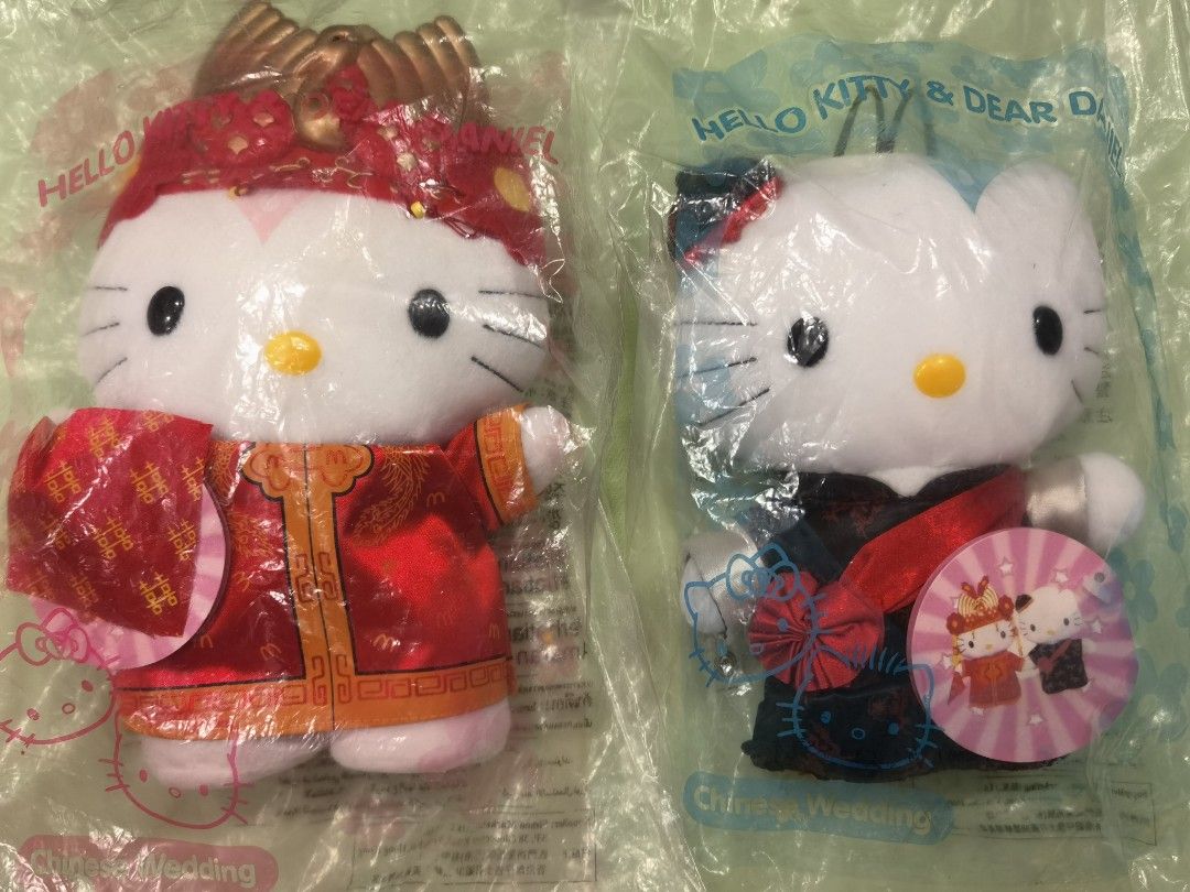 McDonald's Hello Kitty Chinese Wedding Collection, Hobbies & Toys, Toys ...