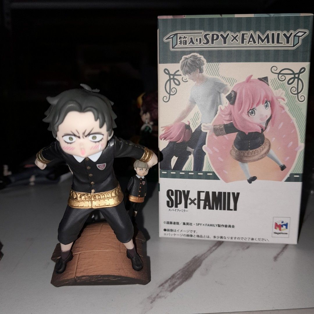 Megahouse Puchirama Series SPY x FAMILY Toy Figure 4 Types Complete Set ...