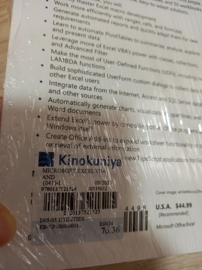 Microsoft Excel VBA and Macros, Hobbies & Toys, Books & Magazines, Textbooks on Carousell