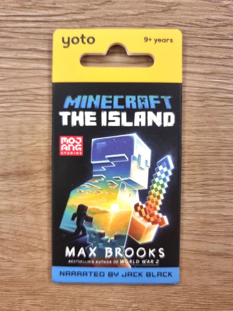 Minecraft: The Island Yoto card, Hobbies & Toys, Toys & Games on Carousell