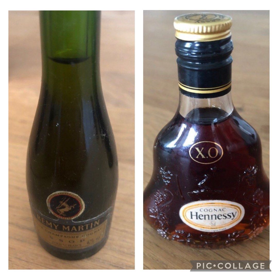 Mini Hennessy & Remy Martin (30-50ml), Food & Drinks, Alcoholic ...