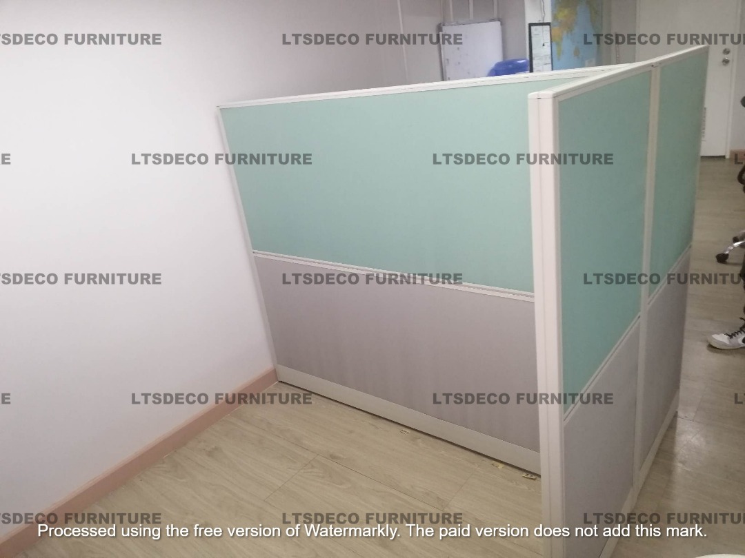 MODULAR PARTITION WORKSTATION OFFICE FURNITURE AND PARTITION, Furniture ...