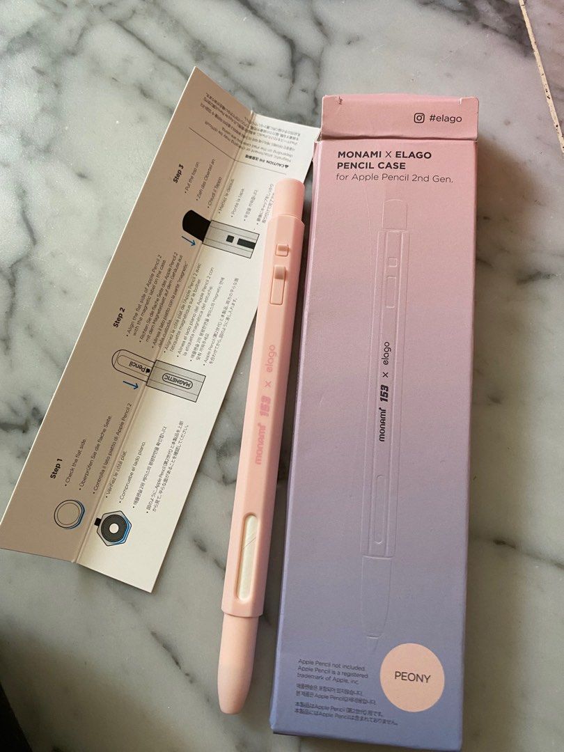 ELAGO X MONAMI Apple Pencil Gen 2 CASE, Mobile Phones & Gadgets, Mobile ...