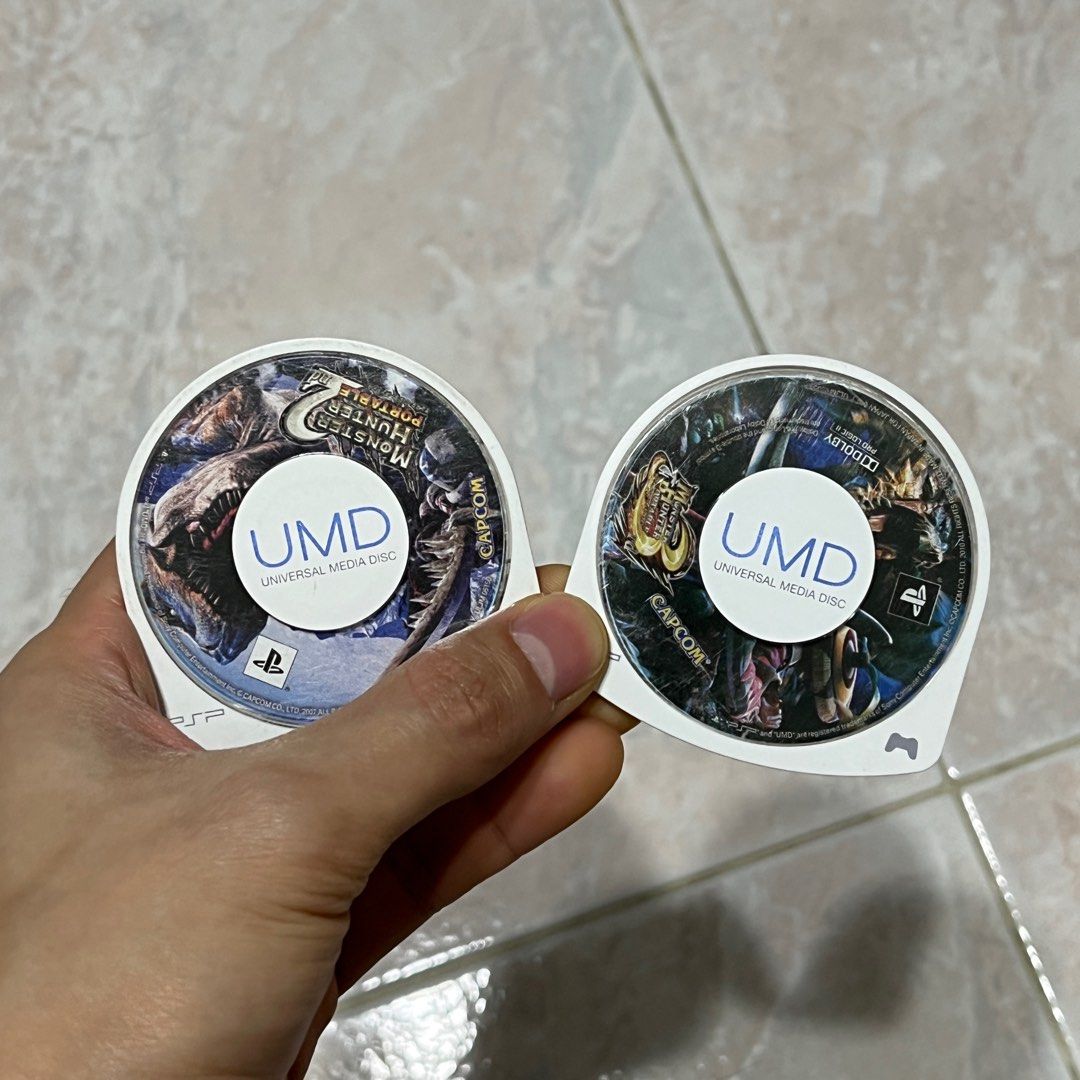 PSP MONSTER HUNTER UMD GAMES, Video Gaming, Video Games, PlayStation on ...