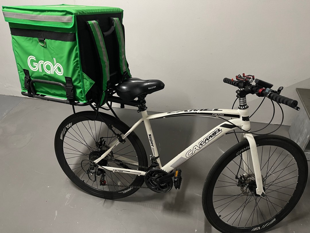 Mountain Bike with grab bag & helmet, Sports Equipment, Bicycles ...