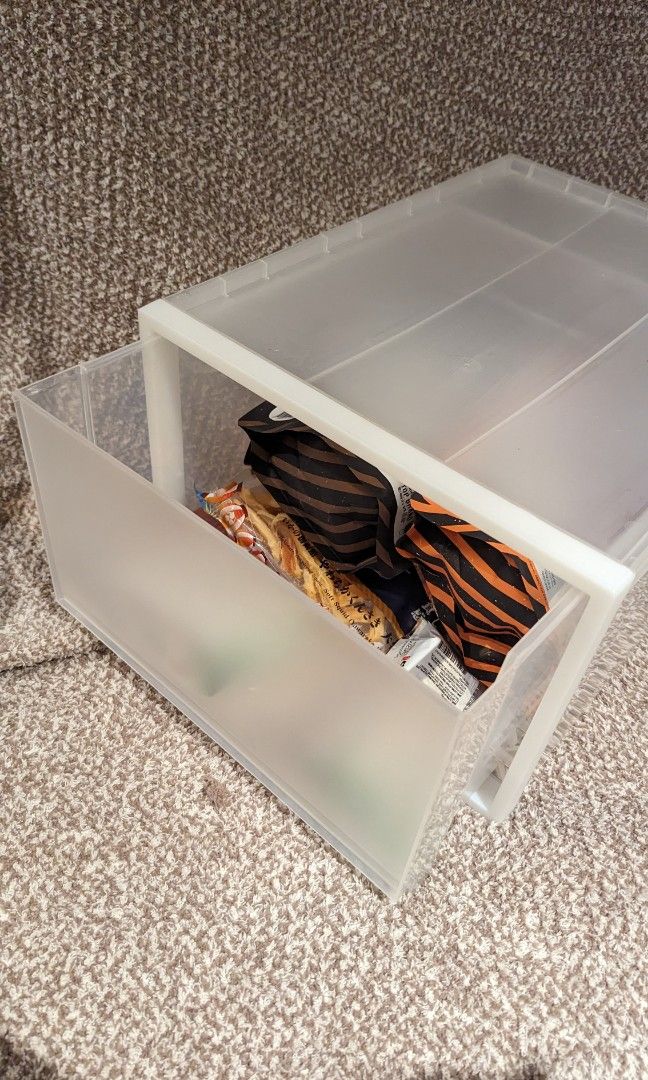 Muji storage box, Furniture & Home Living, Home Improvement ...