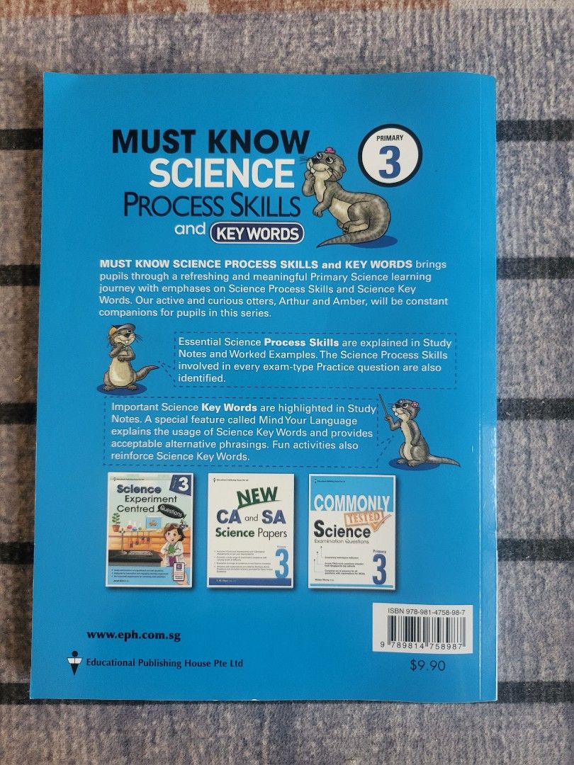 MUST KNOW SCIENCE PROCESS SKILLS and KEY WORDS - Primary 3, Hobbies ...
