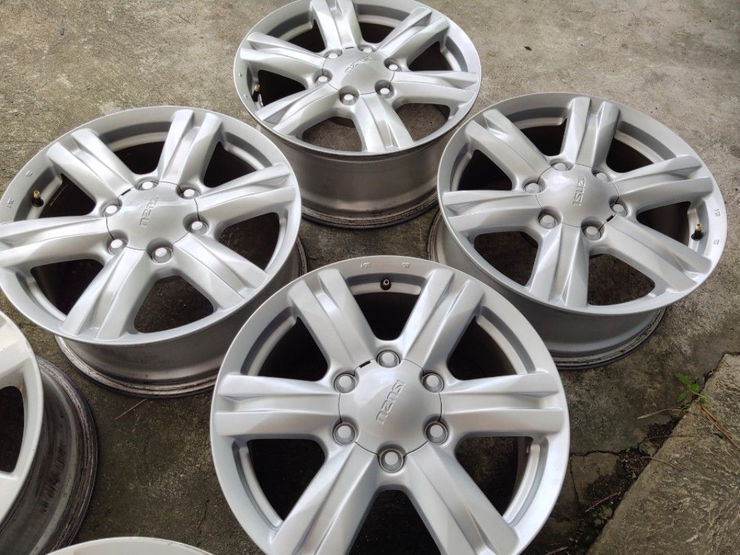 Mux Mags 17 inch 6 holes for Nissan urvan nv350 isuzu crosswind hiace grand starex dmax, Car ...