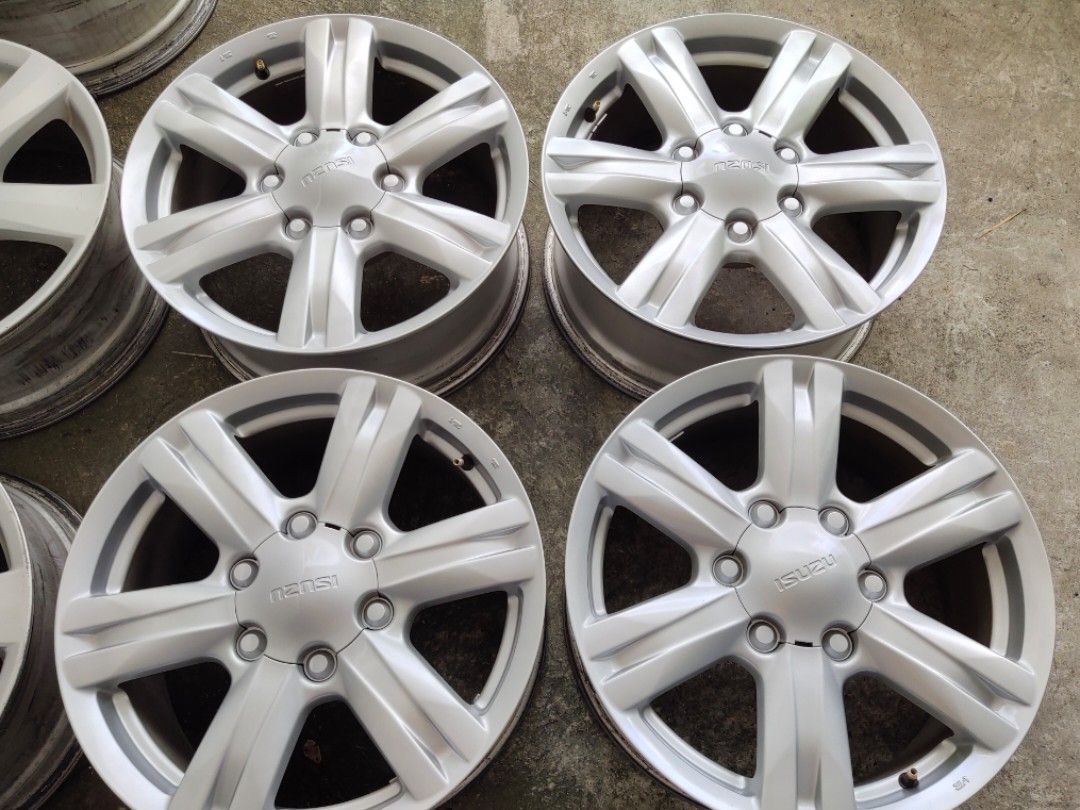 Mux Mags 17 inch 6 holes for Nissan urvan nv350 isuzu crosswind hiace ...