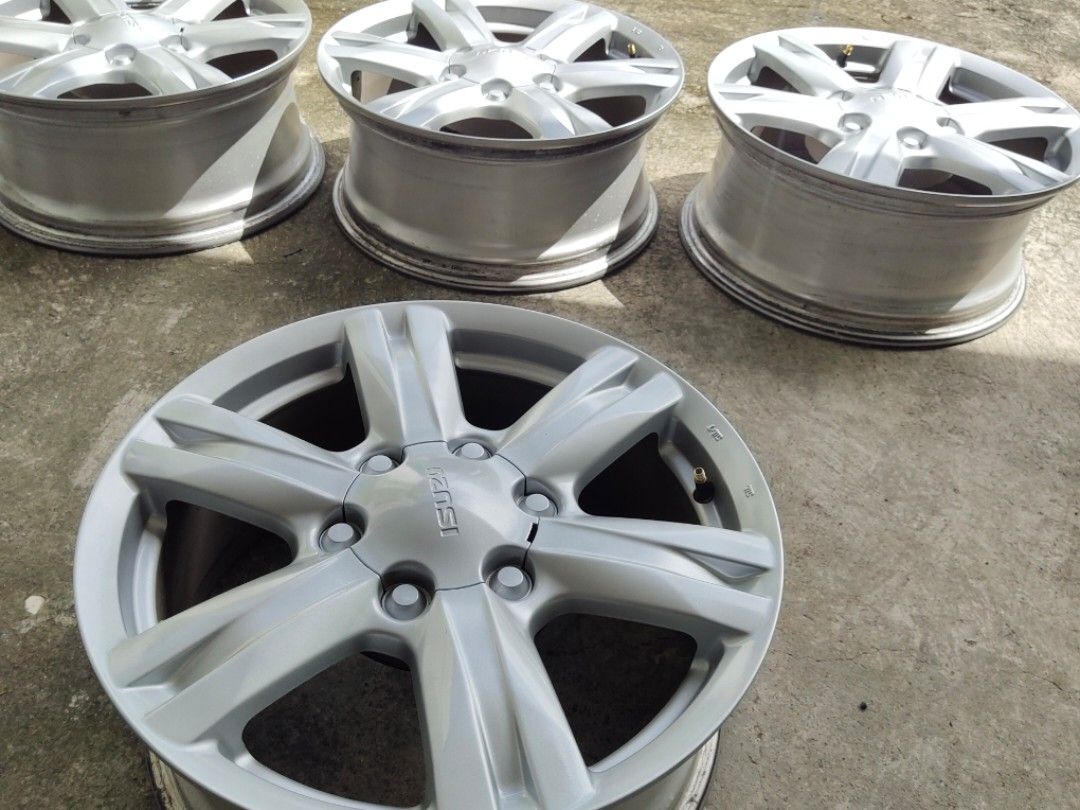 Mux Mags 17 inch 6 holes for Nissan urvan nv350 isuzu crosswind hiace grand starex dmax, Car ...