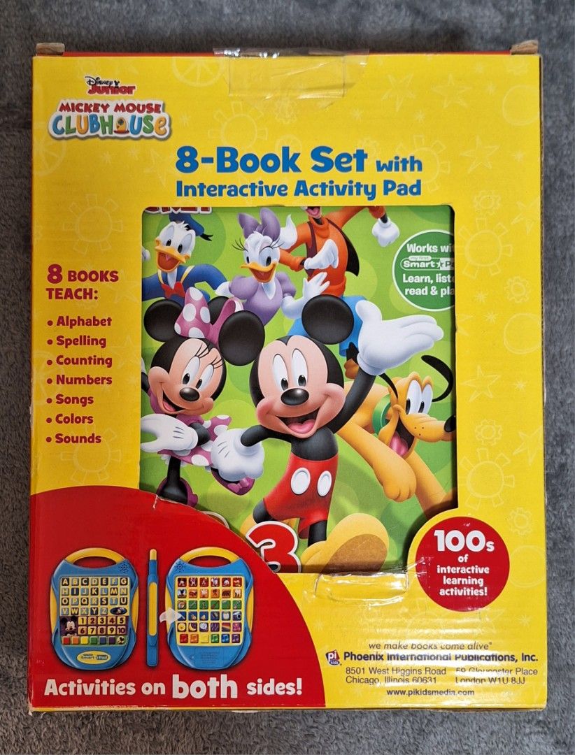 My first smart pad smartpad 8 library set, Hobbies & Toys, Toys & Games ...