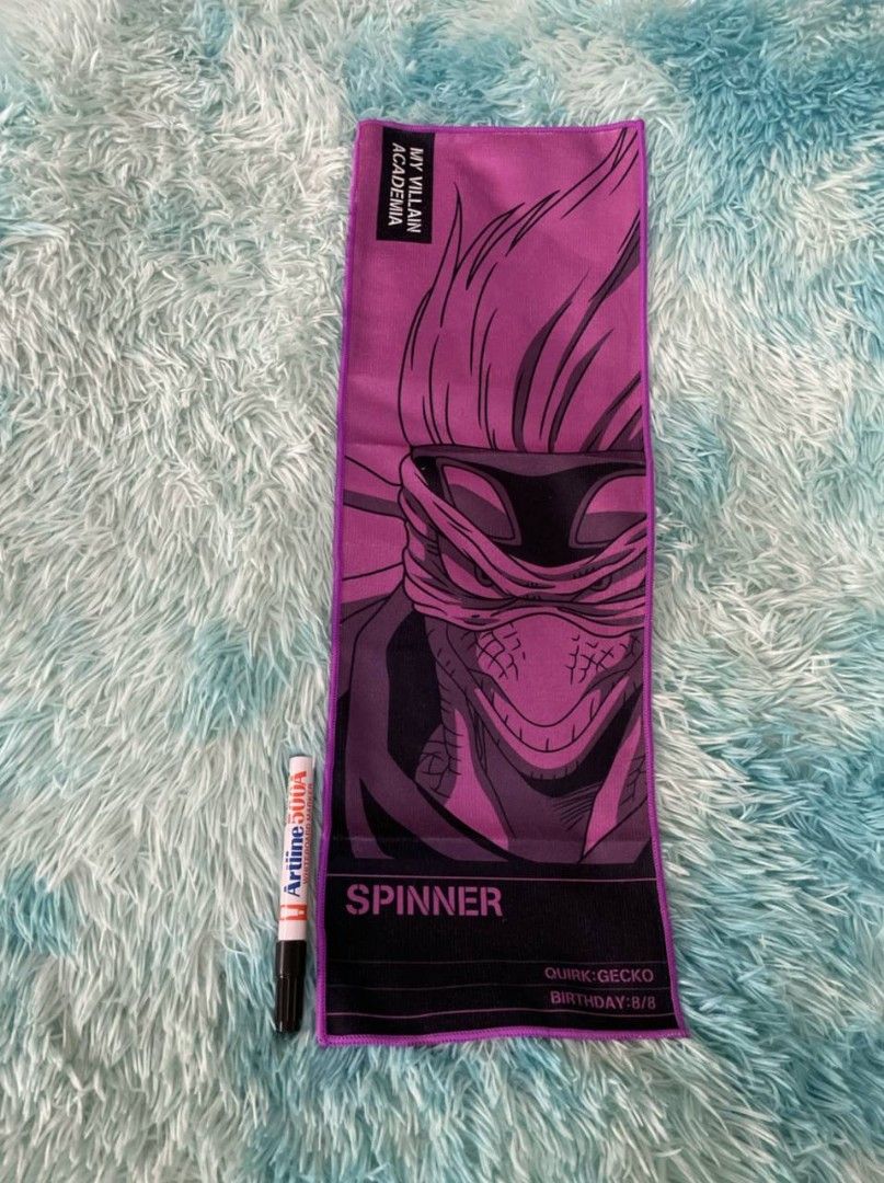 My hero academia MHA boku no hero villain spinner long towel, Hobbies ...