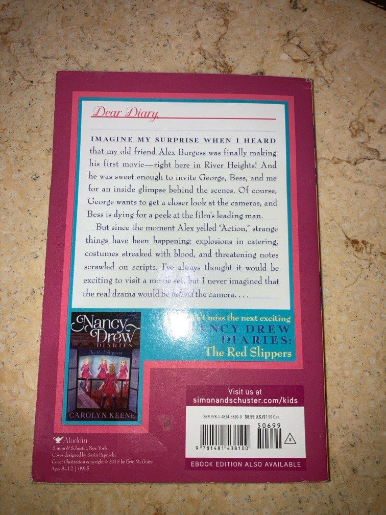 Nancy Drew Diaries: A Script for Danger, Hobbies & Toys, Books ...