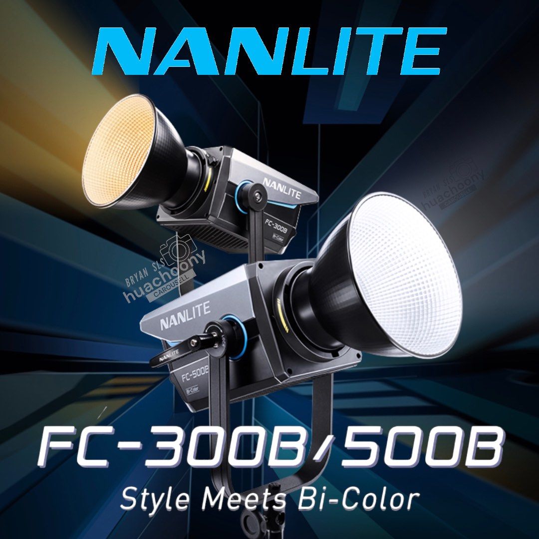 Nanlite FC-300B / FC-500B | NANLITE FC 300B / NANLITE FC 500B ...