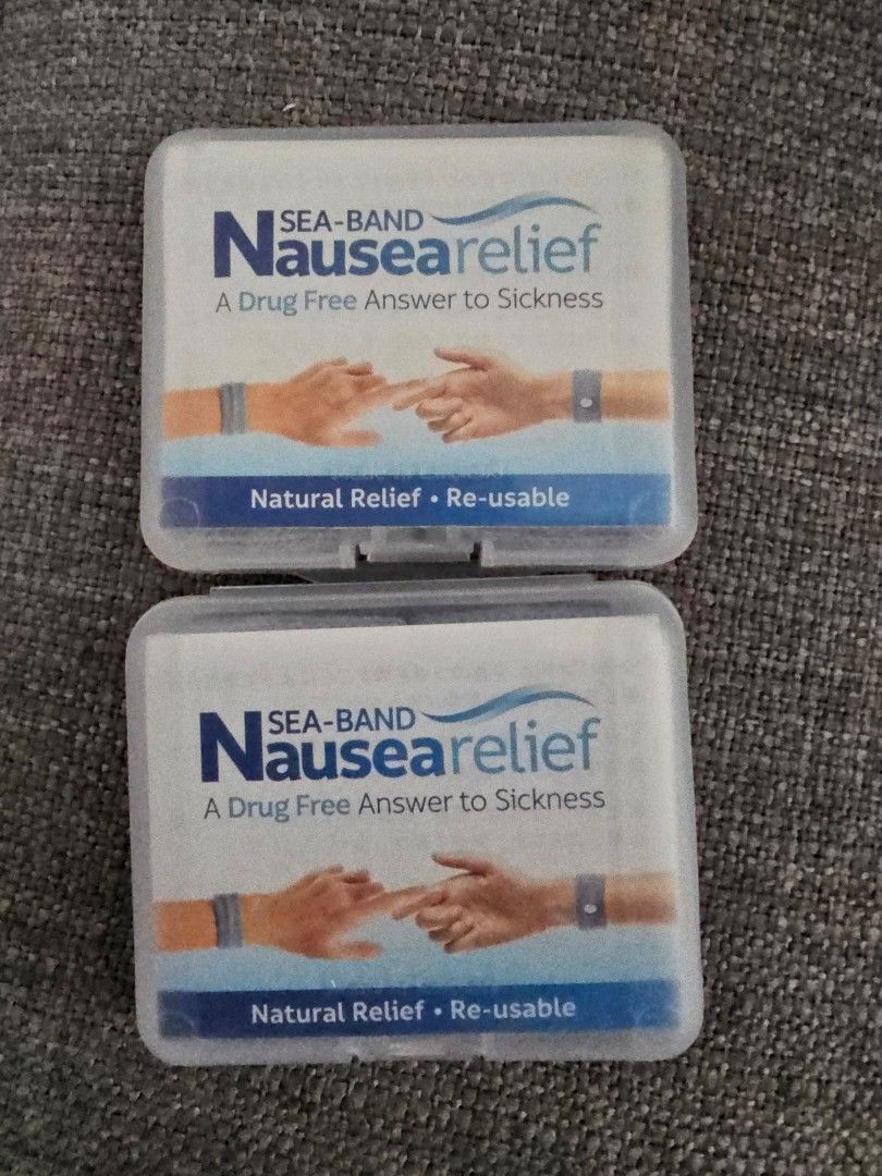 Nausea Relief Sea-Band for Anti-Nausea Motion Sickness & Morning ...