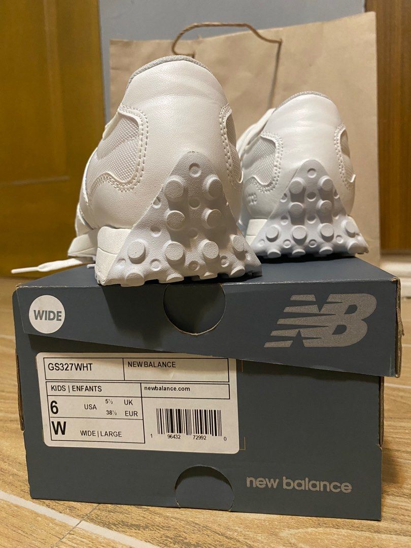 New balance 327 Original/White/Unisex, Women's Fashion, Footwear ...