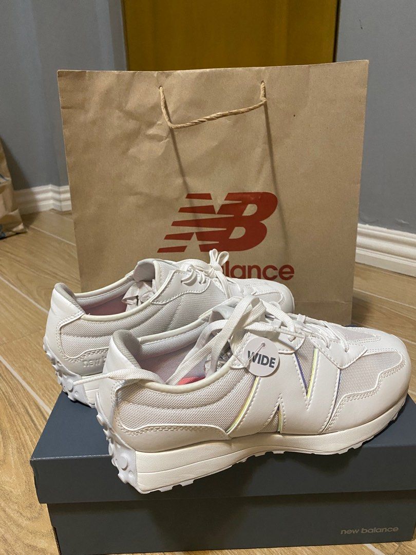New balance 327 Original/White/Unisex, Women's Fashion, Footwear ...