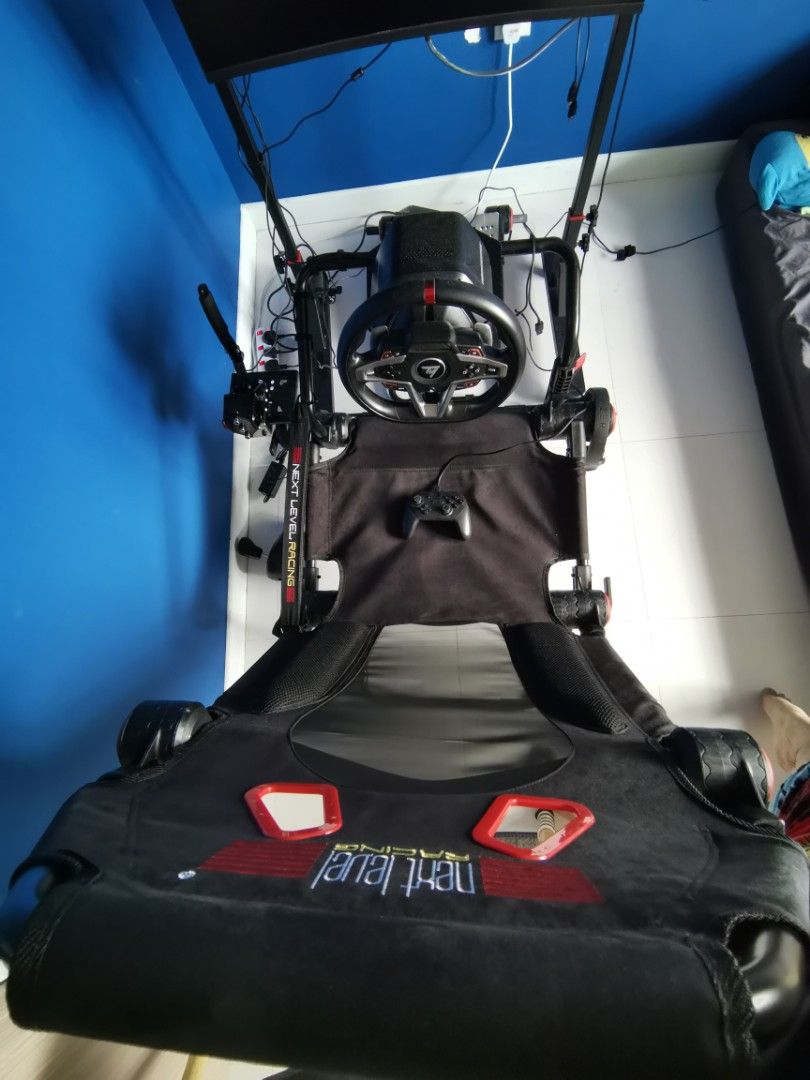 Next Level Racing F-GT Lite Formula & GT Foldable Simulator Cockpit ...