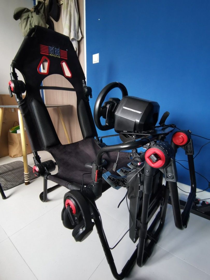 Next Level Racing F-GT Lite Formula & GT Foldable Simulator Cockpit ...