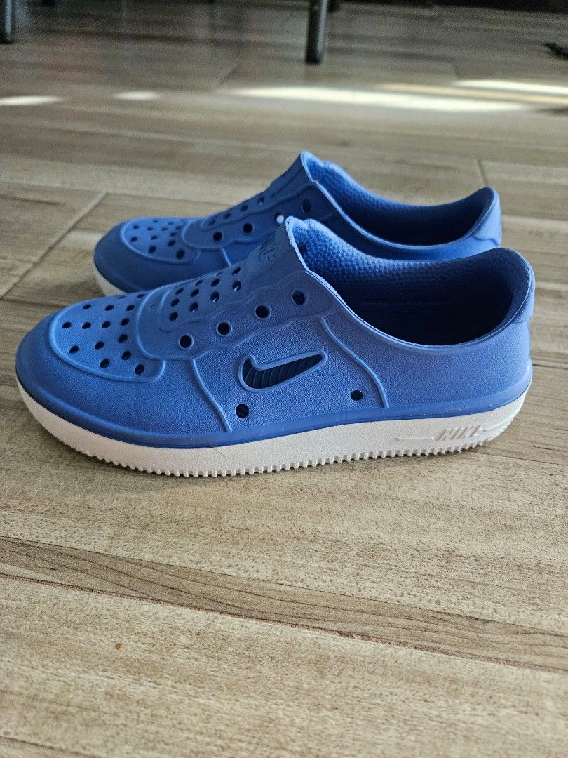 NIKE FOAM FORCE 1 in SAPPHIRE, Babies & Kids, Babies & Kids Fashion on ...