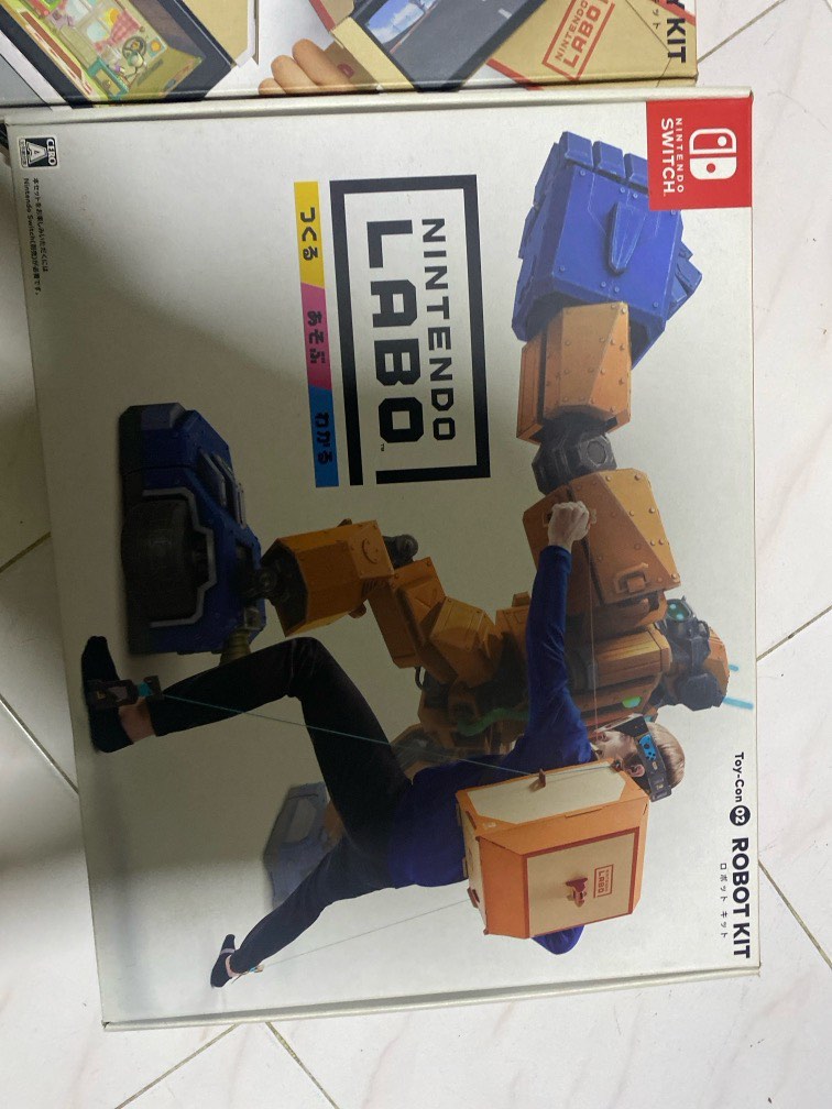 Nintendo labo variety and robot kit, Video Gaming, Video Game Consoles, Nintendo on Carousell