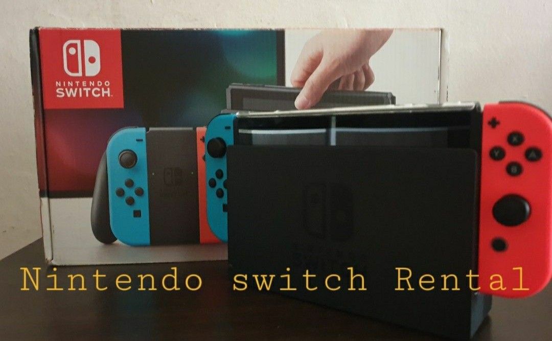 Nintendo switch gen 1 rental, Video Gaming, Video Game Consoles ...