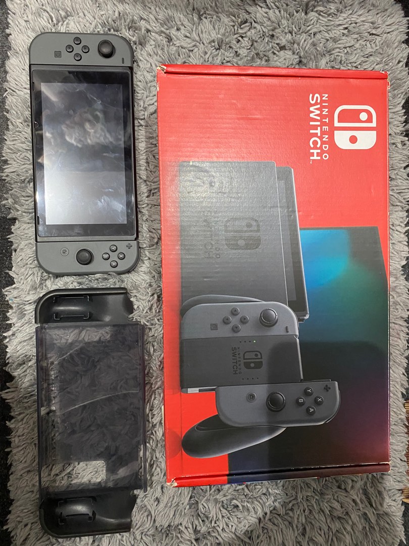 Nintendo Switch V2 Gray (Nego) With Dying Light, Video Gaming, Video ...