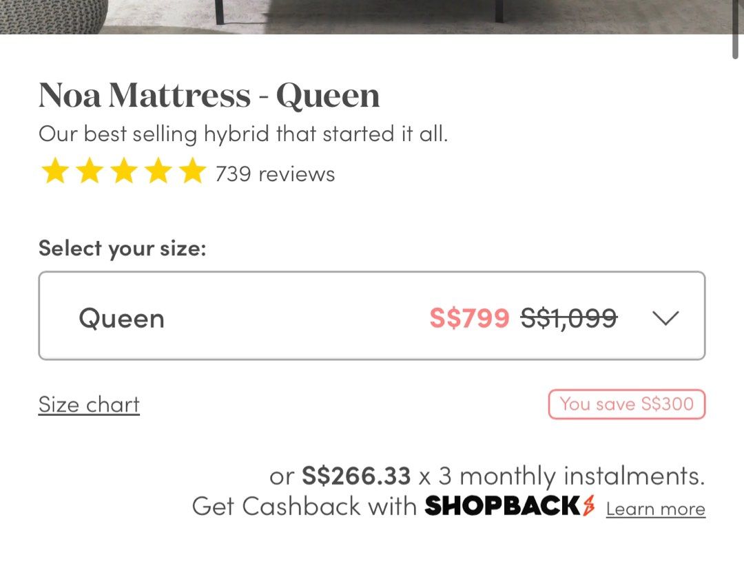 Noa Mattress - Queen, Furniture & Home Living, Furniture, Bed Frames ...