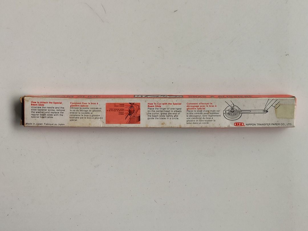 NT Circle Cutter C-1500 with beam slide (made in Japan), Hobbies & Toys ...