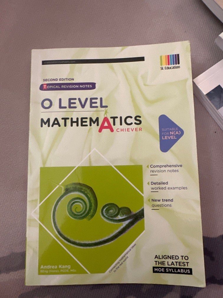 O LEVEL EMATH REVISION HANDBOOKS, Hobbies & Toys, Books & Magazines ...