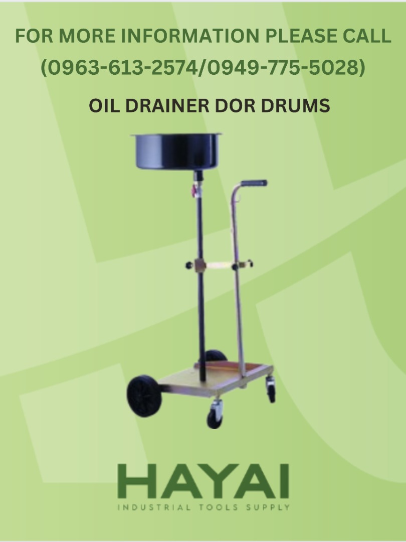 OIL DRAINER DOR DRUMS, Commercial & Industrial, Construction Tools ...