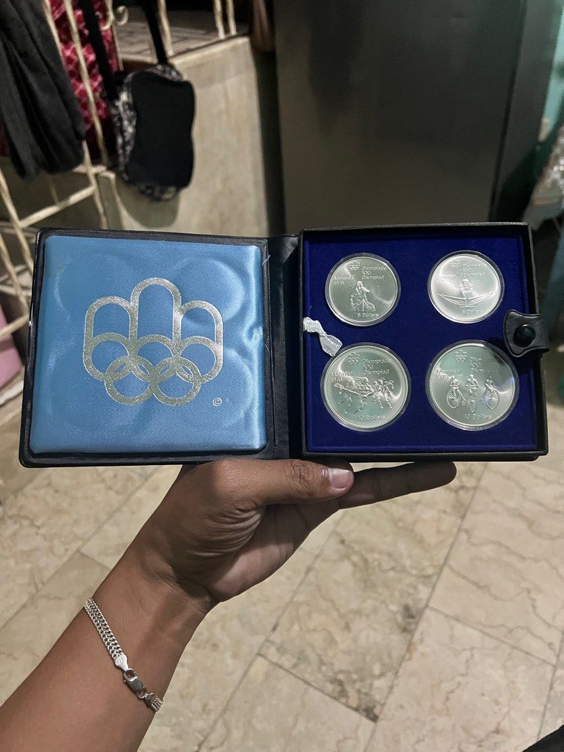 Olympic silver coins set, Hobbies & Toys, Memorabilia & Collectibles ...