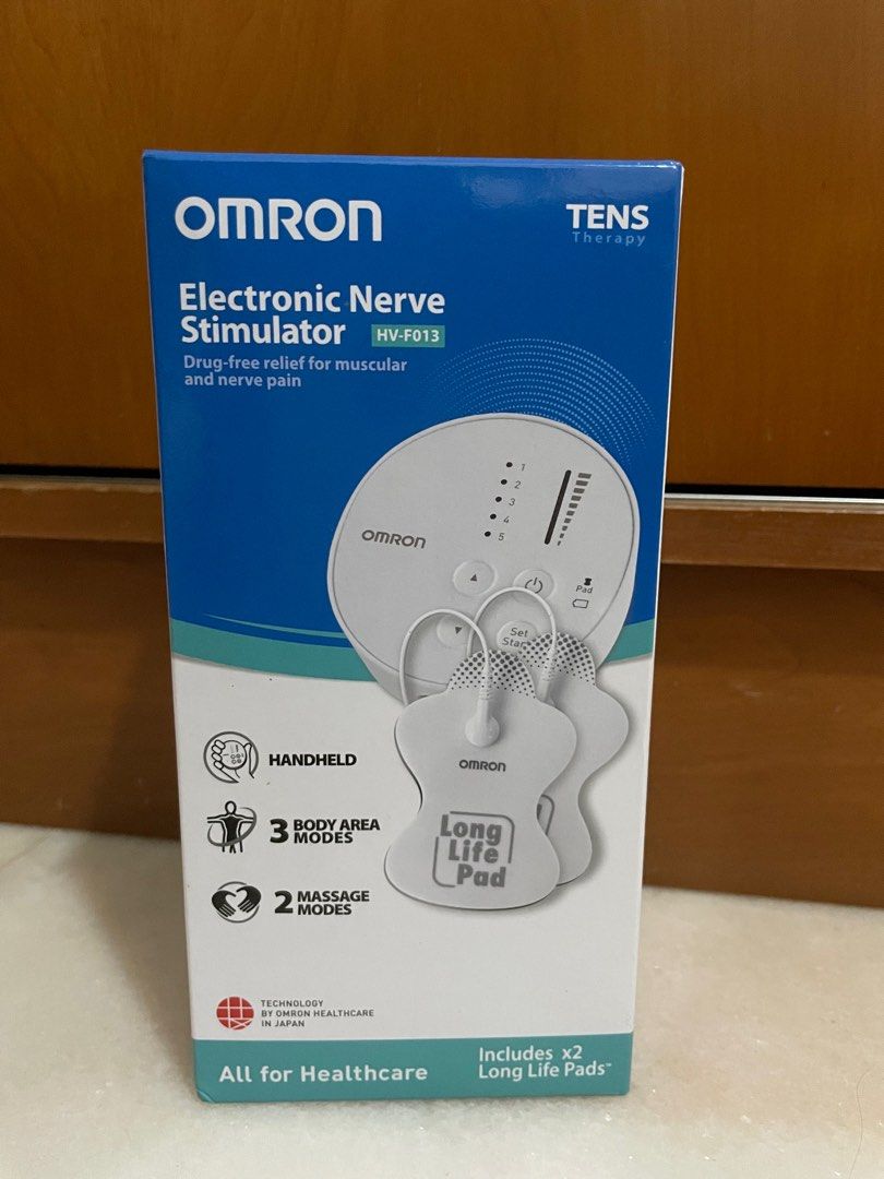 Omron Electronic Nerve Stimulator, Health & Nutrition, Massage Devices on Carousell