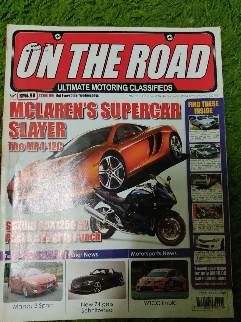 On The Road Magazine Ultimate Motoring Classifieds, Hobbies & Toys ...