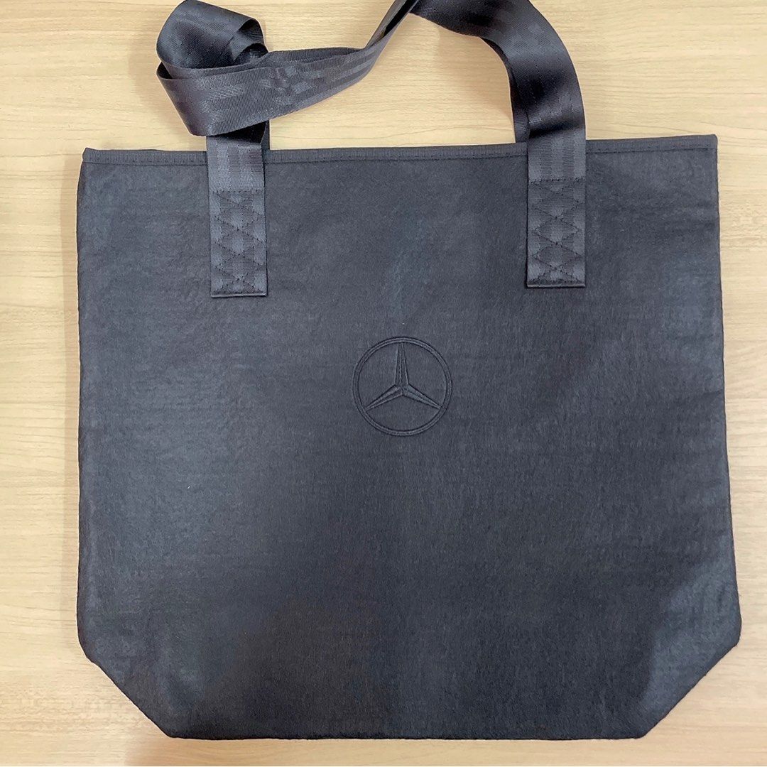 Original Mercedes Benz Tote Bag (Black), Women's Fashion, Bags ...