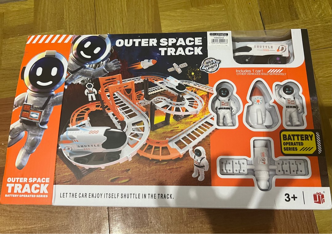 OUTER SPACE TRACK TRAIN, Hobbies & Toys, Toys & Games on Carousell