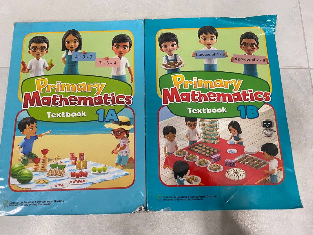 P1 Math Textbooks, Hobbies & Toys, Books & Magazines, Textbooks on ...