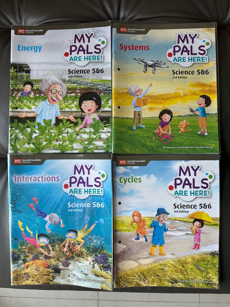 P6 textbooks - Science My Pals Are Here (Cycles, Interactions, Energy ...