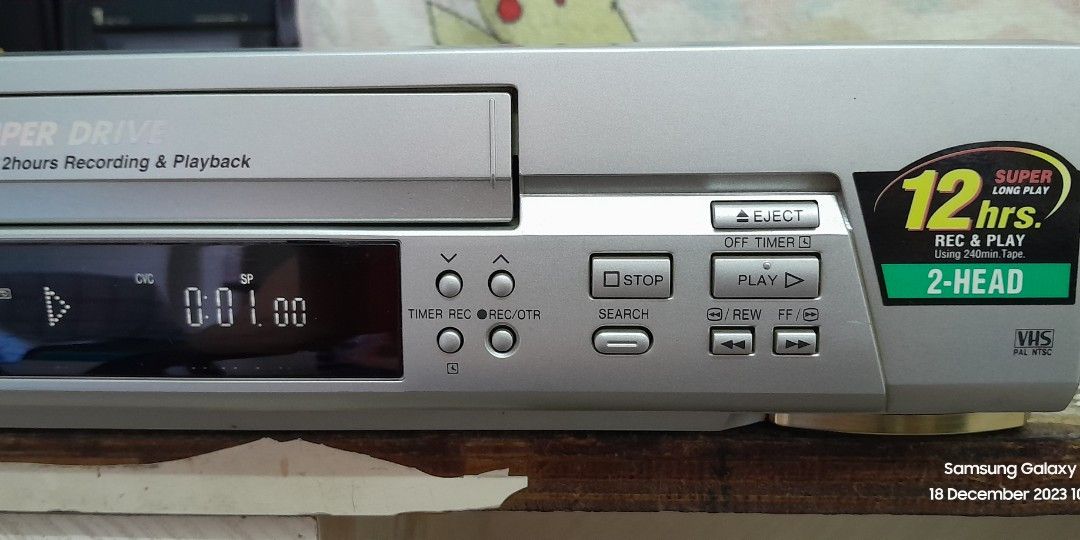Panasonic VHS/VCR/Video Cassette Player/Recorder, TV & Home Appliances ...