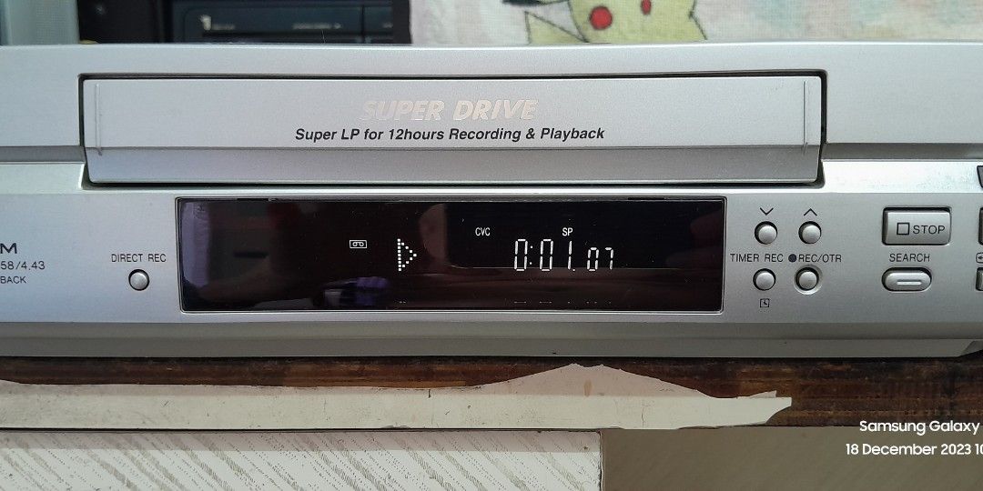 Panasonic VHS/VCR/Video Cassette Player/Recorder, TV & Home Appliances ...